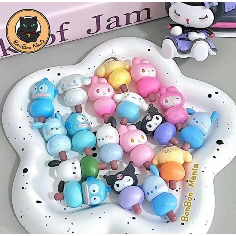 [ซองสุ่ม-แบ่งขายแบบเลือกตัวได้]🍡Sanrio Characters Dango Mini series ...