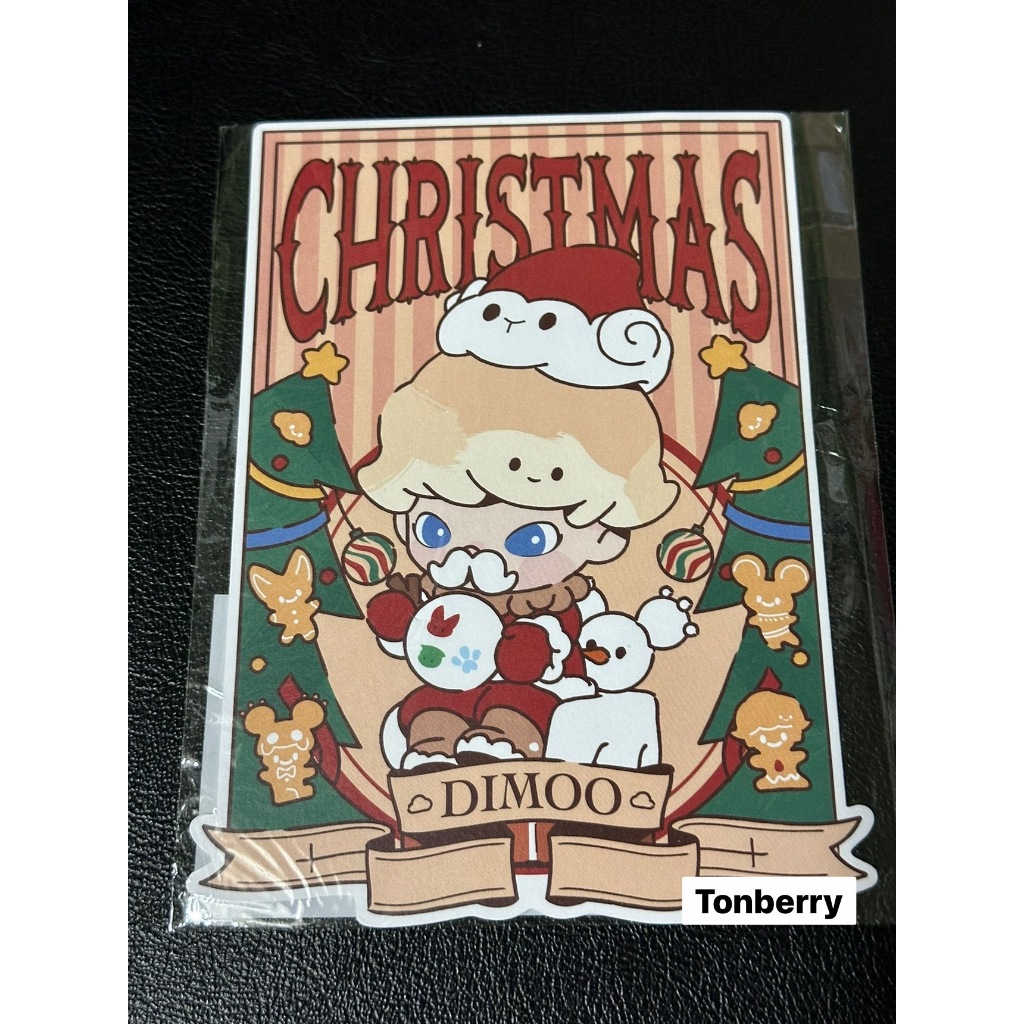 โปสการ์ด Postcard - DIMOO Letters from Snowman (Christmas) สินค้า POP ...