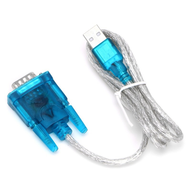 Usb To Rs232 Rs 232 Db9 Serial Cable Standard Adapter Converter Shopee Thailand