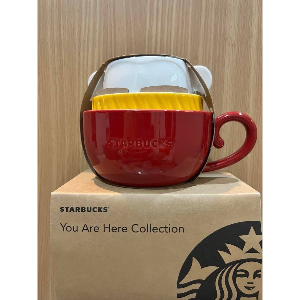 Starbucks Set รุ่น Monkey Zodiac Ceramic set 3 ชิ้น 6/8/10 fl.oz ของแท้ ...
