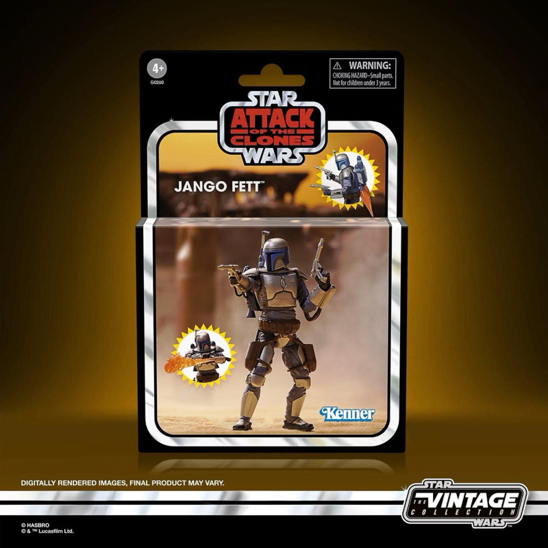 Hasbro Star Wars Vintage Collection Jango Fett | Shopee Thailand