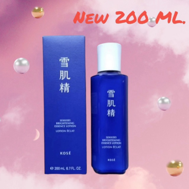 🇯🇵Kose Sekkisei Brightening Essence Lotion 200 ml. (NEW) | Shopee Thailand
