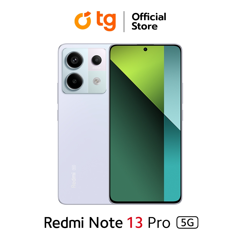 Xiaomi Radmi Note 13 Pro 5G 12/512GB ประกันศูนย์1ปีแถมฟรีประกันจอแตก ...