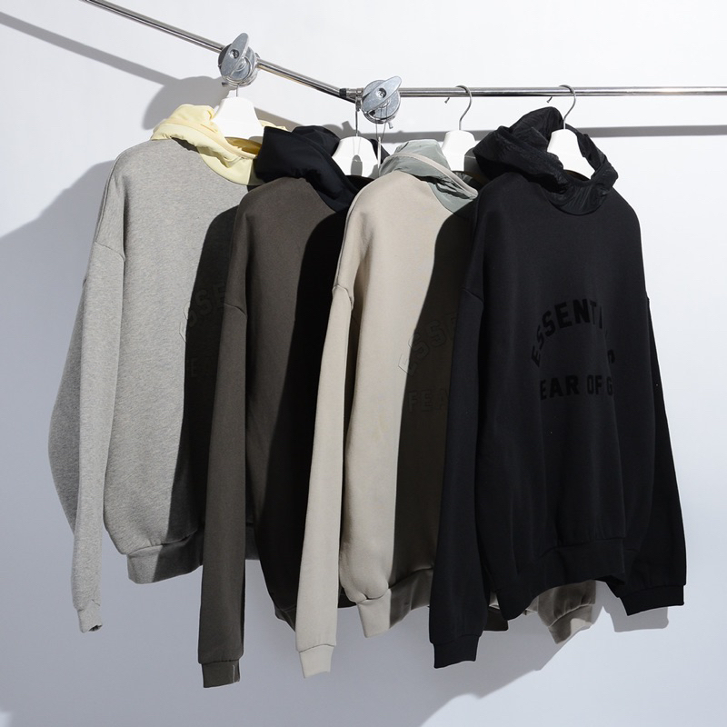 Fpg essentials FW24 nylon fleece hoodie | Shopee Thailand