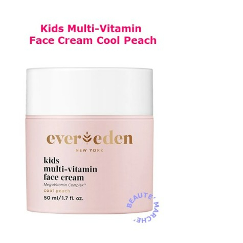 EVEREDEN- Kids Multi-Vitamin Face Cream Cool Peach (50 ml) | Shopee ...