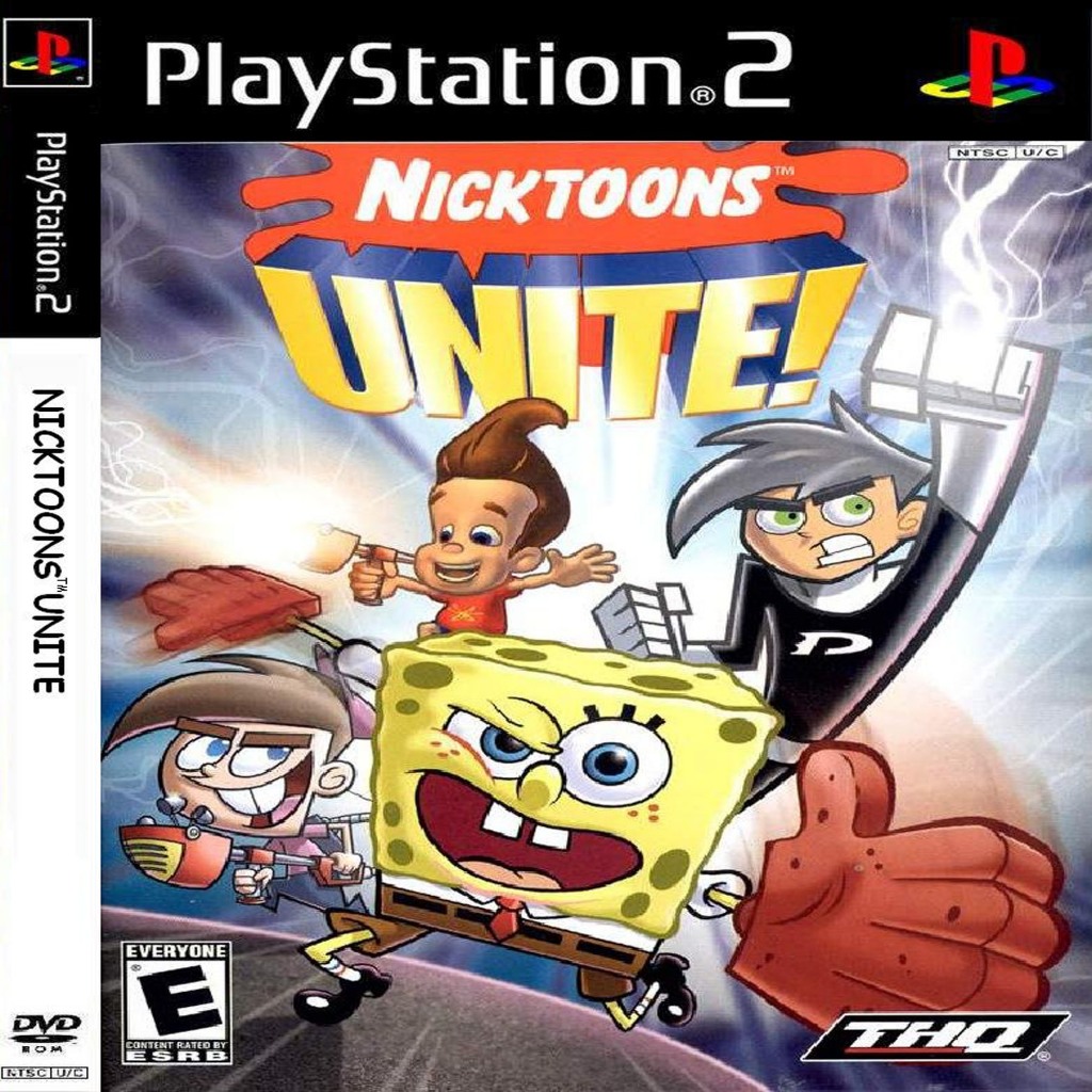 Nicktoons SpongeBob Unite [USA] [PS2DVD] | Shopee Thailand