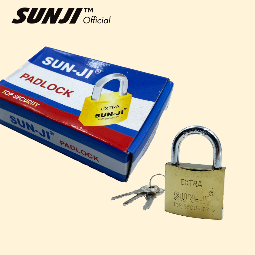 SUNJI - กุญแจทองเหลือง ขายแยก ขนาด 25 mm, 32 mm, 38 mm, 50 mm | Shopee ...