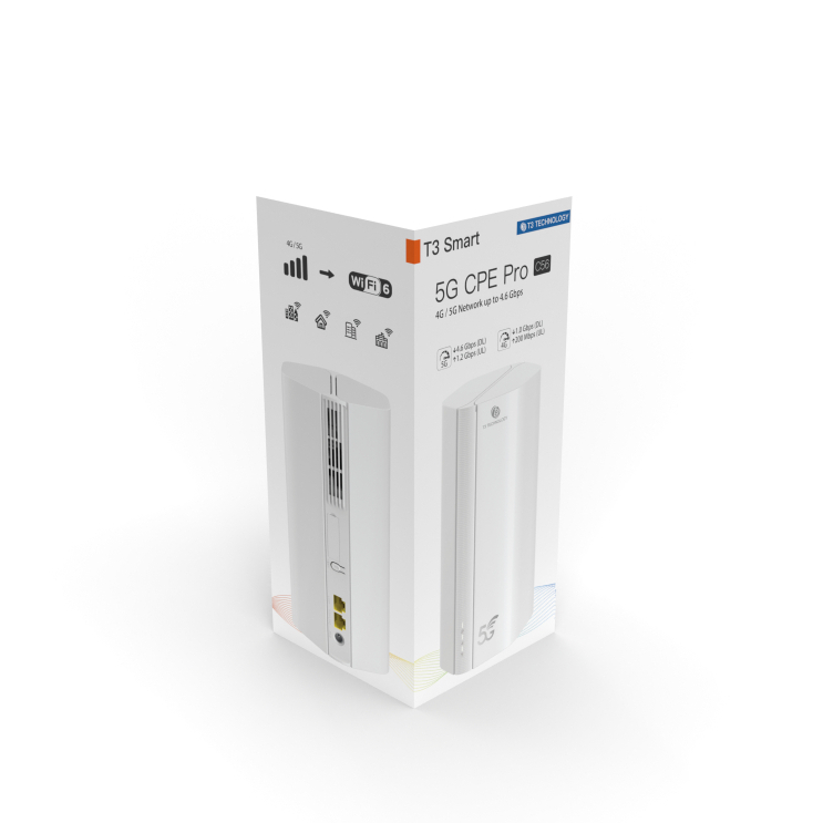 T3 Smart 5G CPE Pro C56 Router เราเตอร์ เครื่องกระจายสัญญาณ รองรับซิม ...
