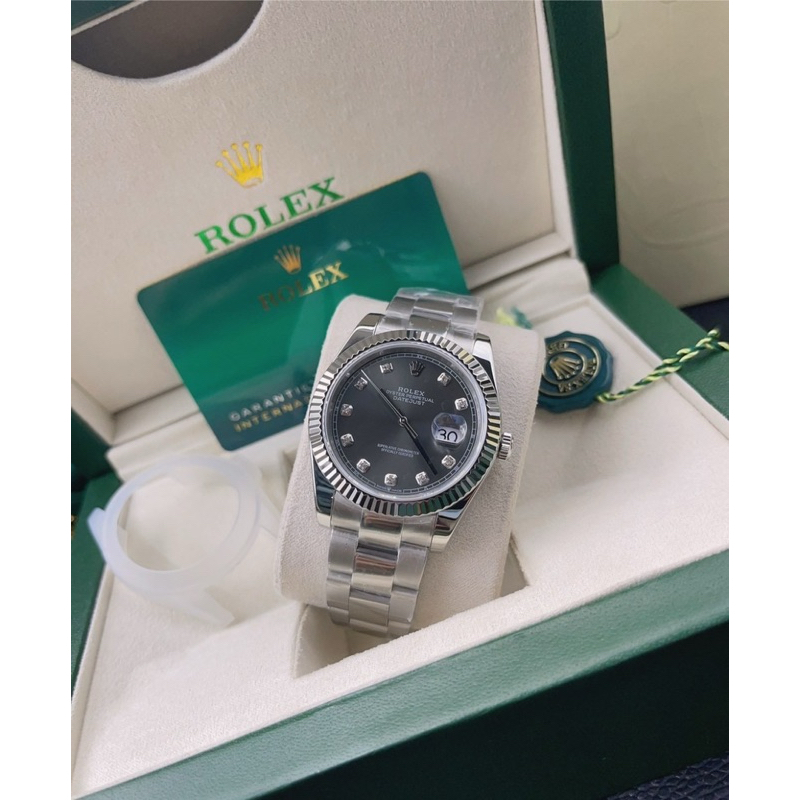 ROLEX CC CLEAN Size 41mmระบบ ออโต้ สวยจบจริง สแตนเลสแท้ทั้งเรือน ...