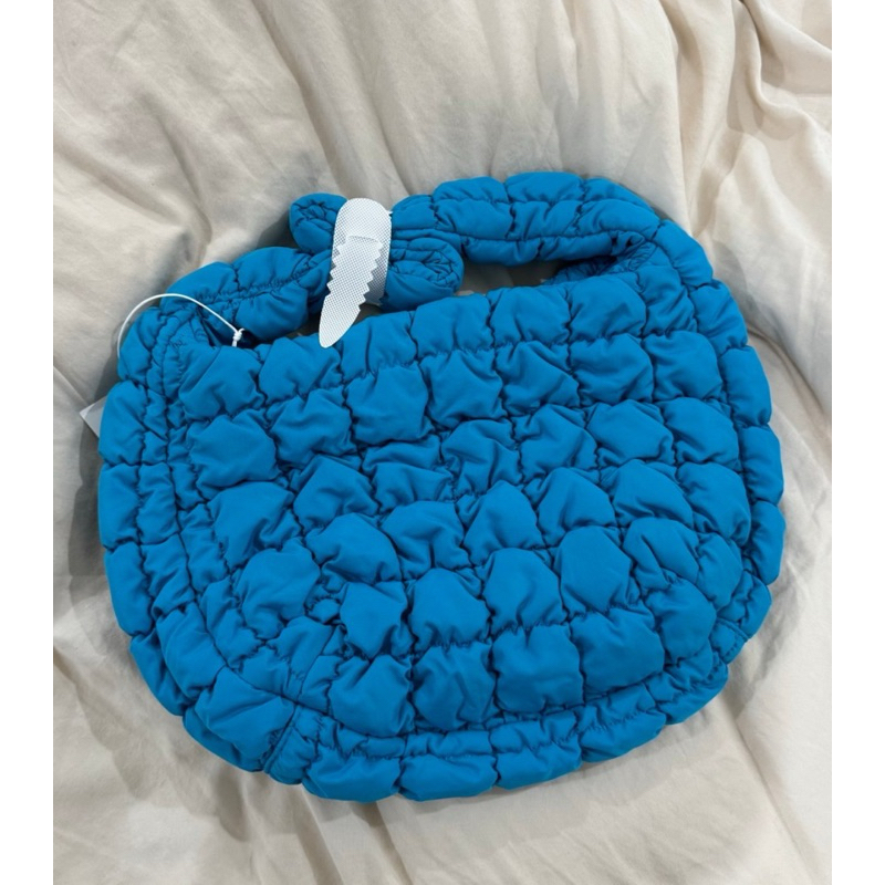 [พรีออเดอร์] COS : Quilted Mini Bag Bright Turquoise (แท้ 100% จาก ...