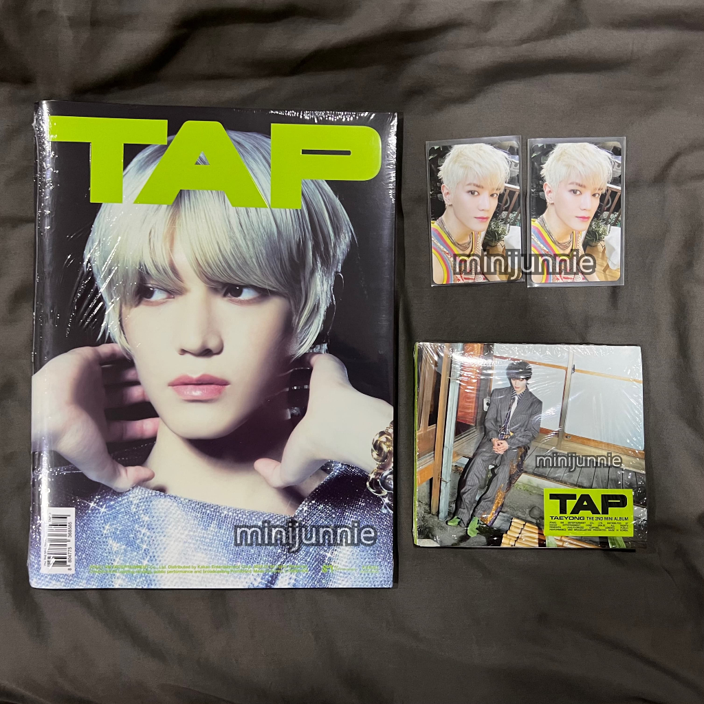 Taeyong - Tap Album (KPOPMERCH FANSIGN & MEET & GREET BANGKOK) | Shopee ...