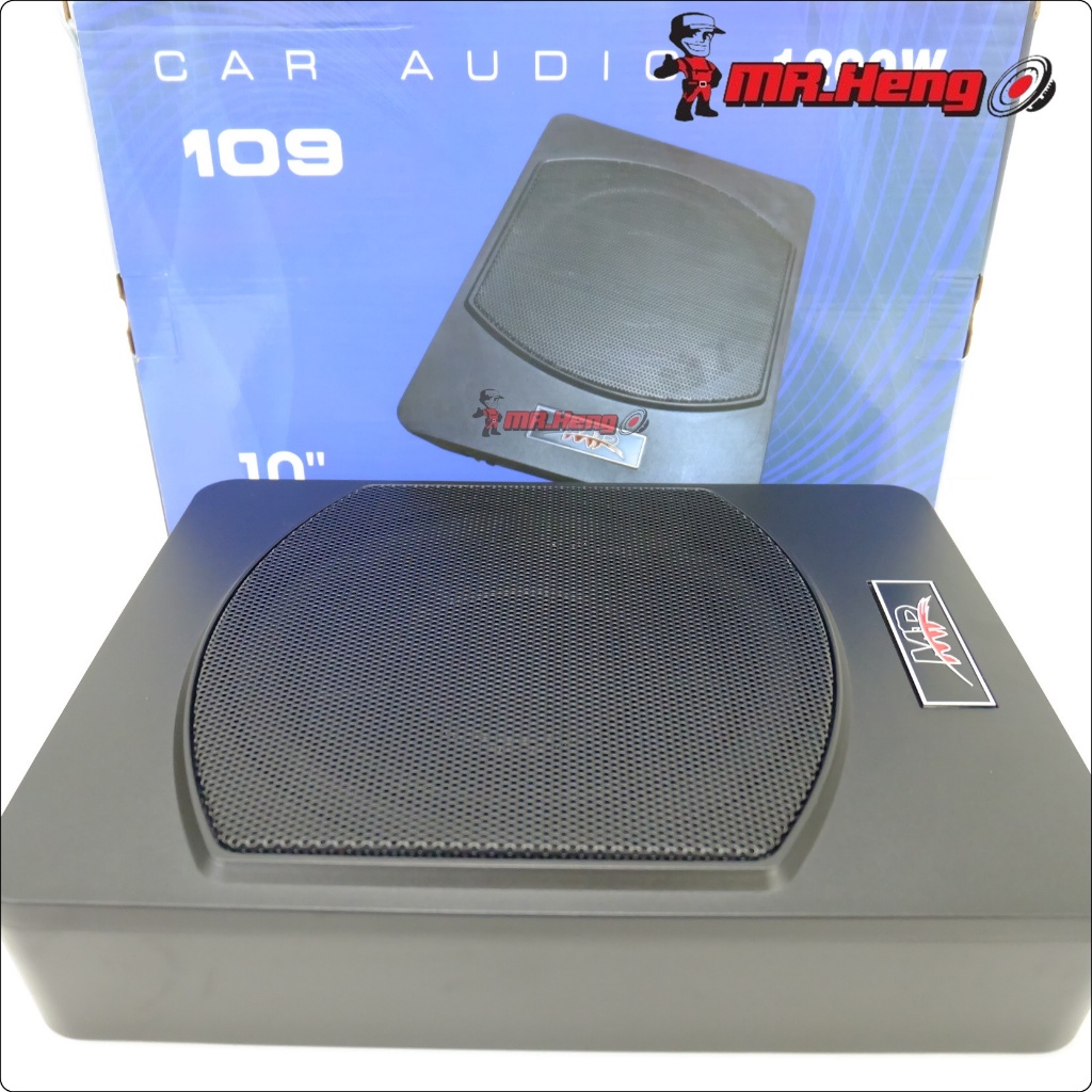 ลำโพง ซับบ็อกซ์ 10 นิ้ว MP 109 เบส 10นิ้ว พาเวอแอมในตัว 1200w Bass Box SUBBOX Subwoofers 10 นิ้ว ...