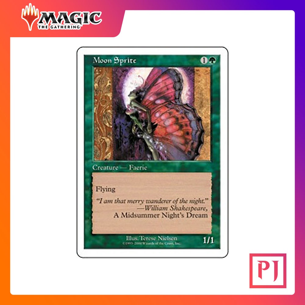 [MTG] Moon Sprite [S2K] [GREEN] [COMMON] [NORMAL] [ENG] (การ์ดเมจิค ...