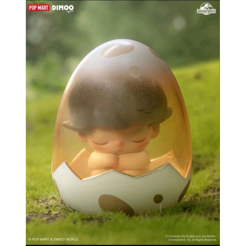 Pop MART DIMOO Jurassic World Dinosaur Park blind box เช็คการ์ด แบบ ...