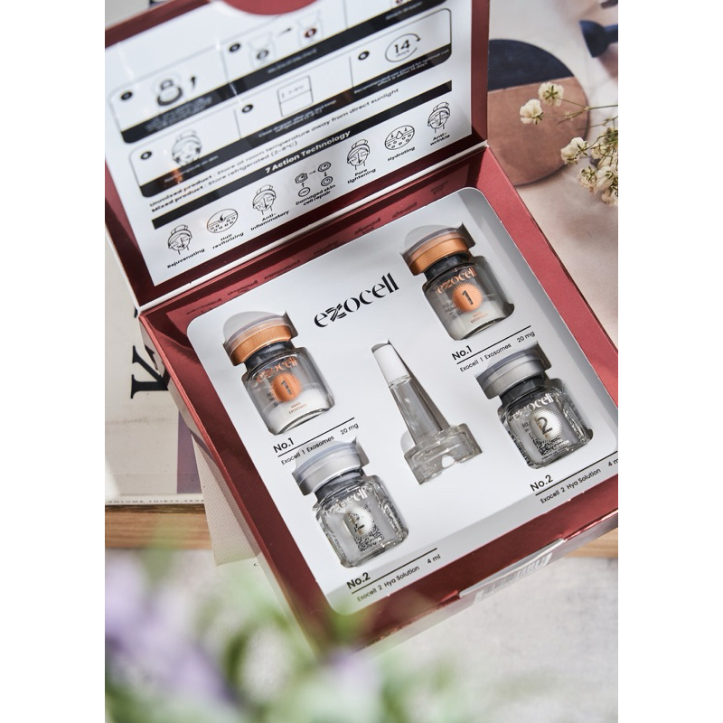 [L6330] Exocell Rejuvenation Ampoule สเต็มเซลล์สด stemcellสด แอมพูล รูขุมขน ฝ้าผิวกระจก Exosomes ...