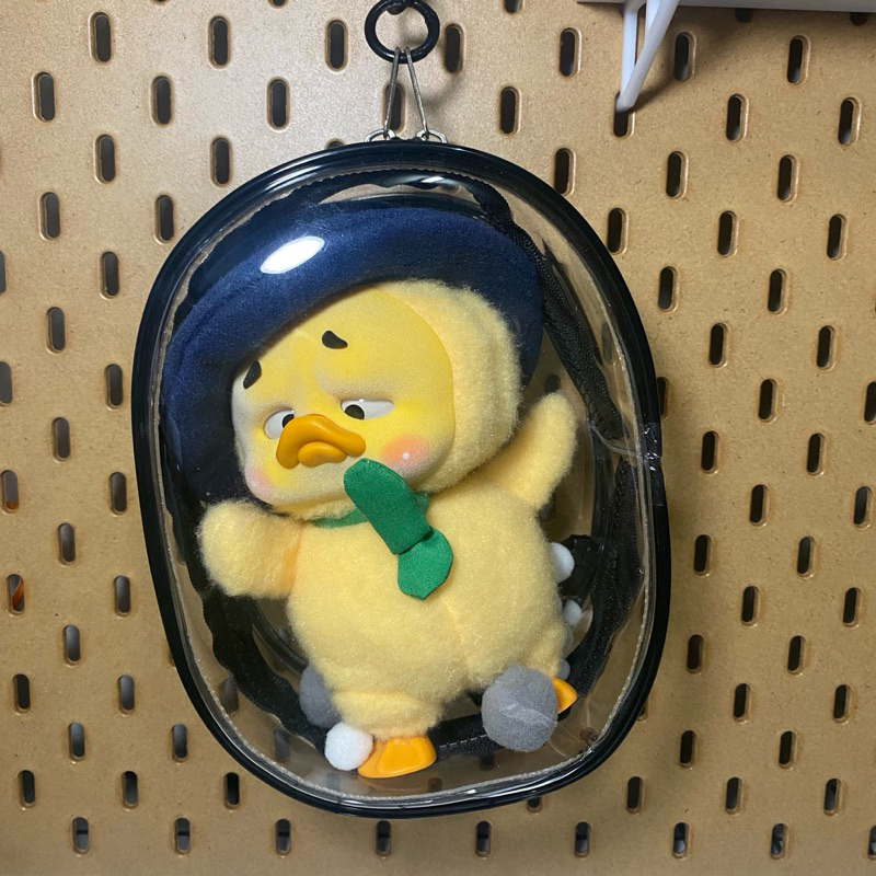 กระเป๋าใสใส่ตุ๊กตาขนาด 15cm ใส่ Labubu / upset duck | Shopee Thailand