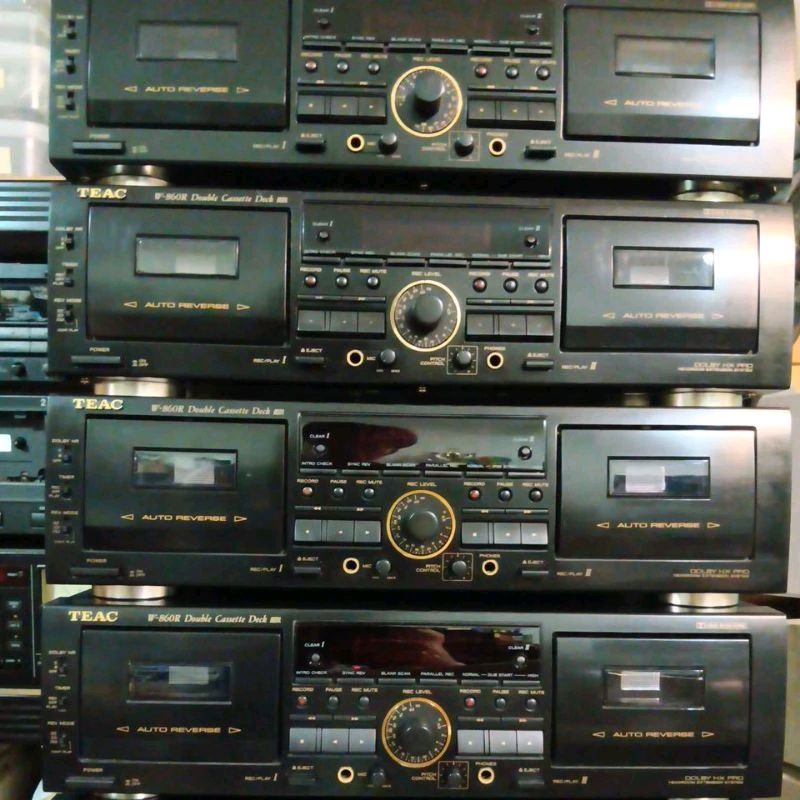 เครื่องเล่นเทป TEAC W-860R,W-780R Double cassette deck,marantz,pioneer ...