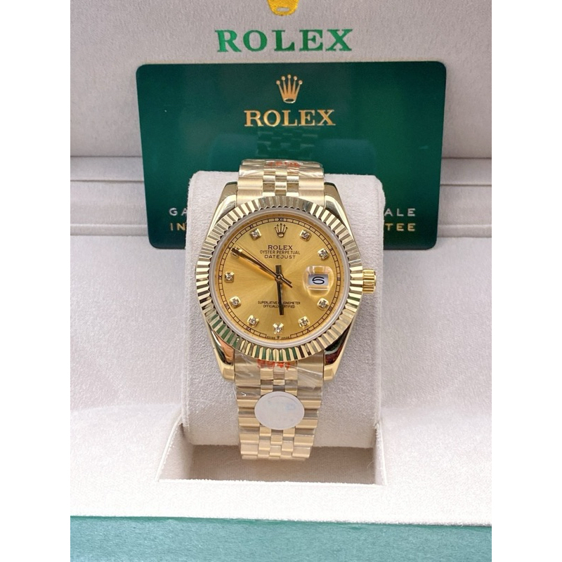 ROLEX VIP งานเทียบแท้ 1:1 Size 40mm ระบบ ออโต้ ถูกสุดในไทย | Shopee ...