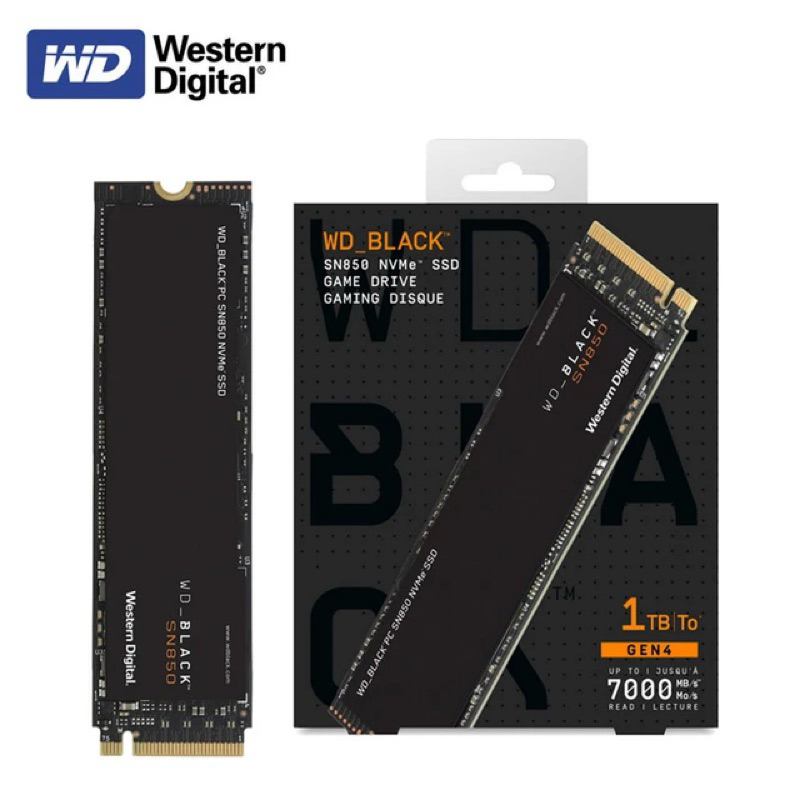 Western Digital WD_BLACK SN850 1TB NVMe Gen4 | Shopee Thailand