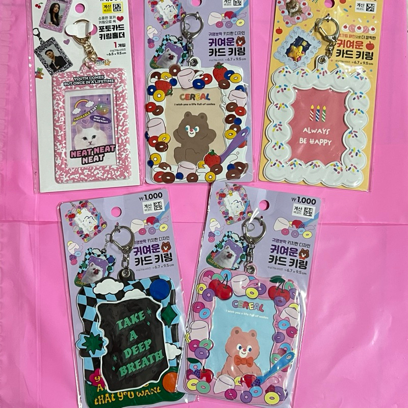 พร้อมส่ง เฟรมการ์ด Frame card DAISO เกาหลี🇰🇷 | Shopee Thailand