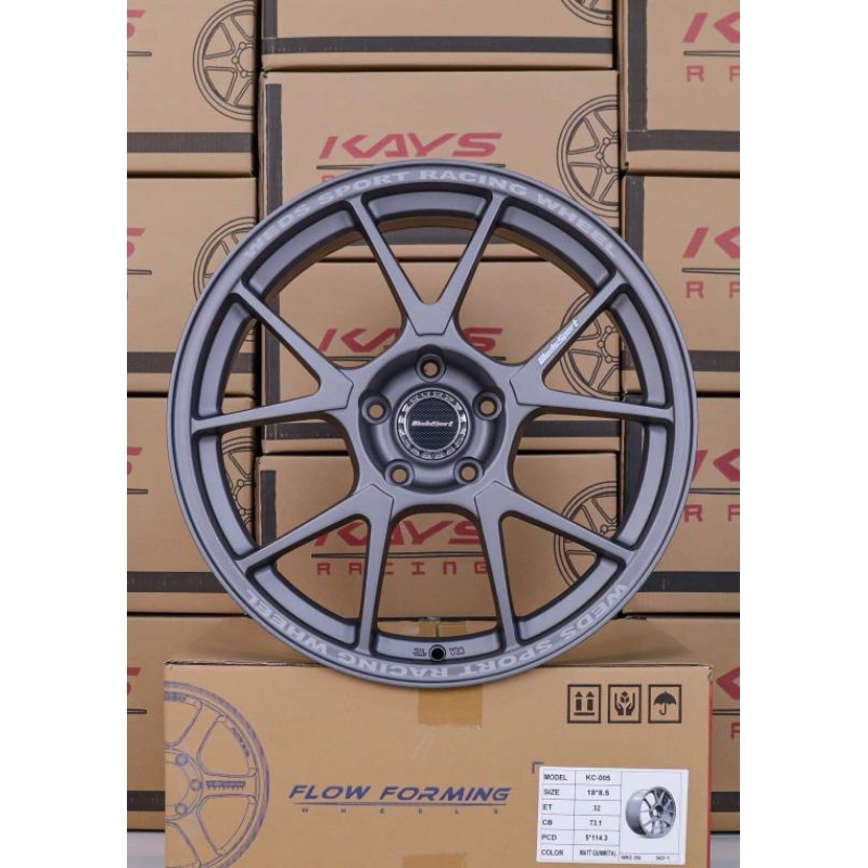 ล้อแม็ก TC005 (งานKAYS) 18x8.5 ET+32 PCD 5*114.3 | Shopee Thailand