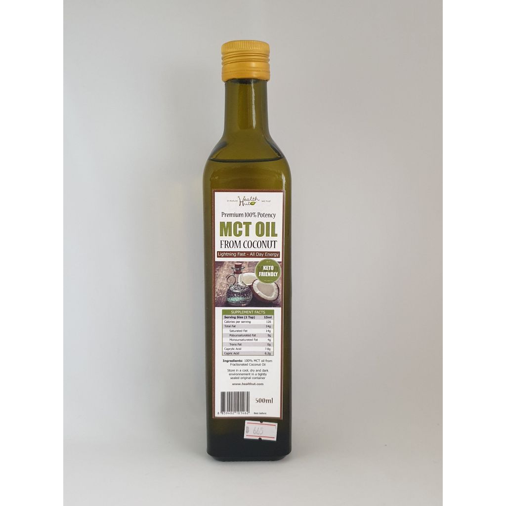 MCT Oil from Coconut “Keto” (Glass Bottle) | Shopee Thailand