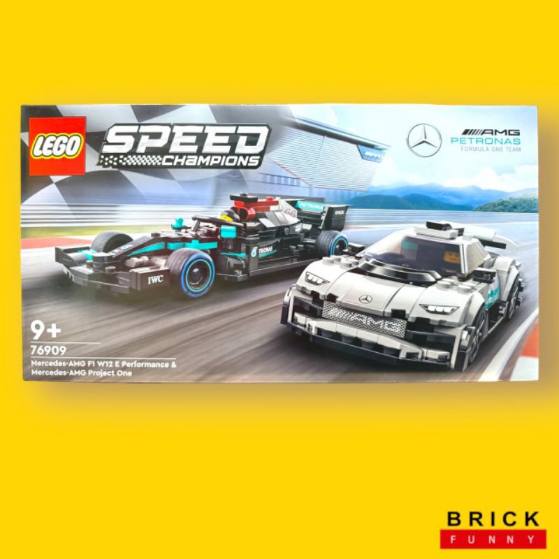 Lego 76909 Mercedes-AMG F1 W12 E Performance & Mercedes-AMG Project One ...