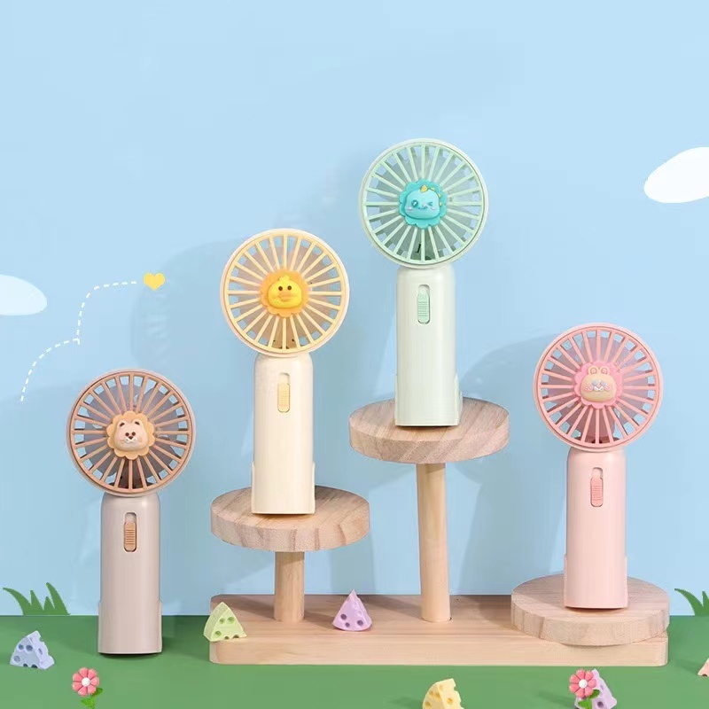 [พร้อมส่ง]พัดลมพกพา Diandi Mini fan มีไฟ ใช้สายUSB ปรับได้ 2 ระดับ ...