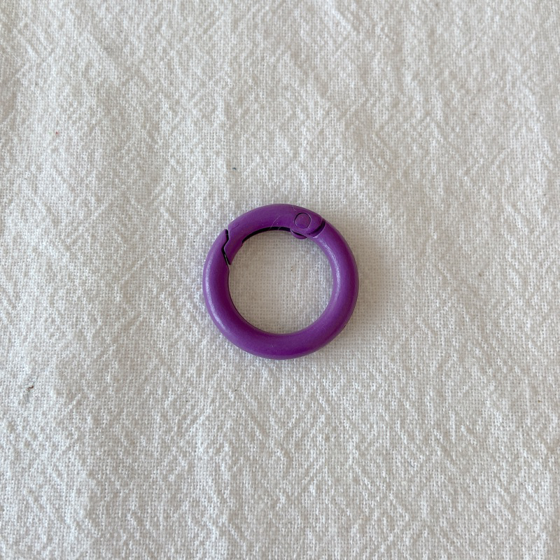 Y027 ตะขอกลมคล้องพวงกุญแจ ขนาด 2.4 cm ห่วงตกแต่งงานdiy | Shopee Thailand