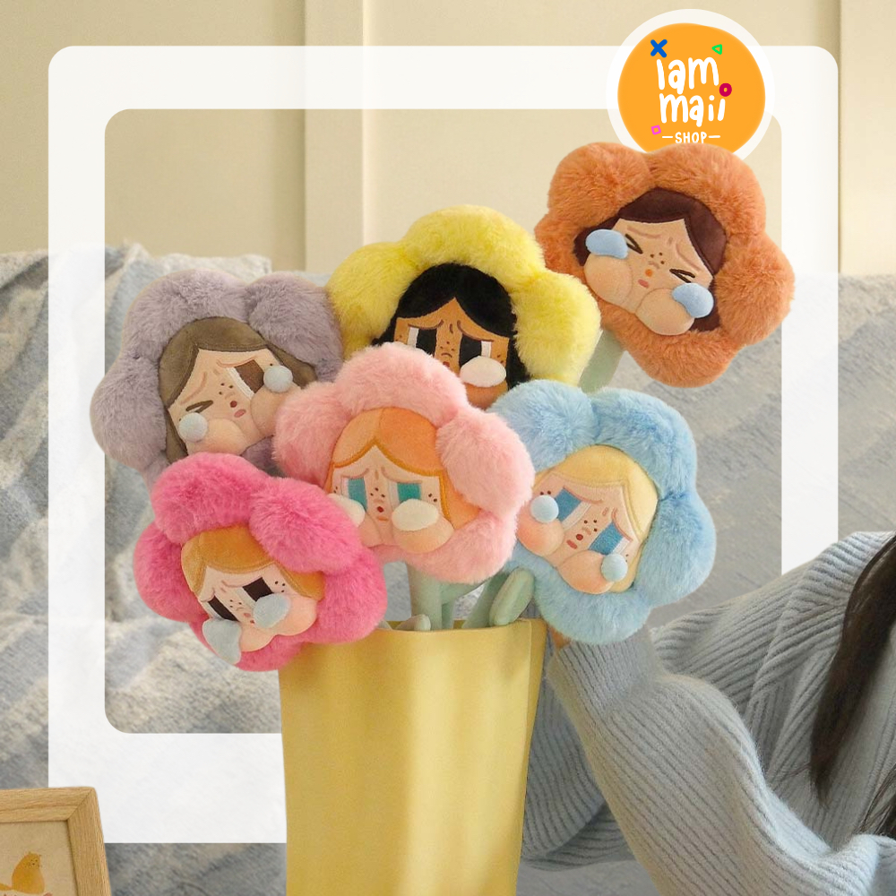 [ยกกล่อง] ดอกไม้ CRYBABY Sad Club Flower Series POPMART พร้อมส่ง ...