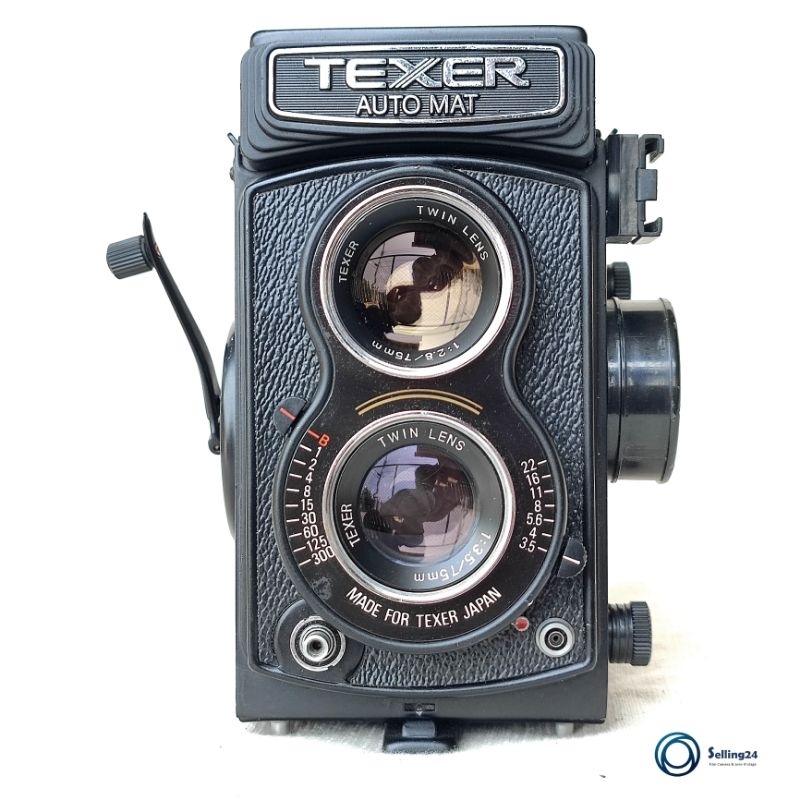 กล้อง TLR TEXER AUTO MAT Film Camera 75mm F/3.5 Twin lens | Shopee Thailand