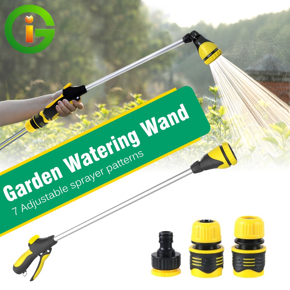 Plant Watering Spray Devices 7 หัวฉีด ฟรี ข้อต่อ หัวฉีดน้ำแรงดัน ปืนฉีด ...