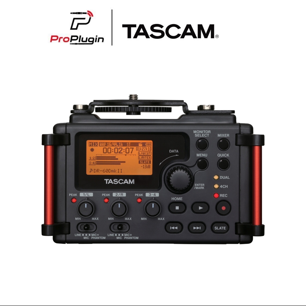 Tascam DR-60DMKII เครื่องบันทึกเสียงติดกล้อง คุณภาพสูง (ProPlugin) | Shopee Thailand
