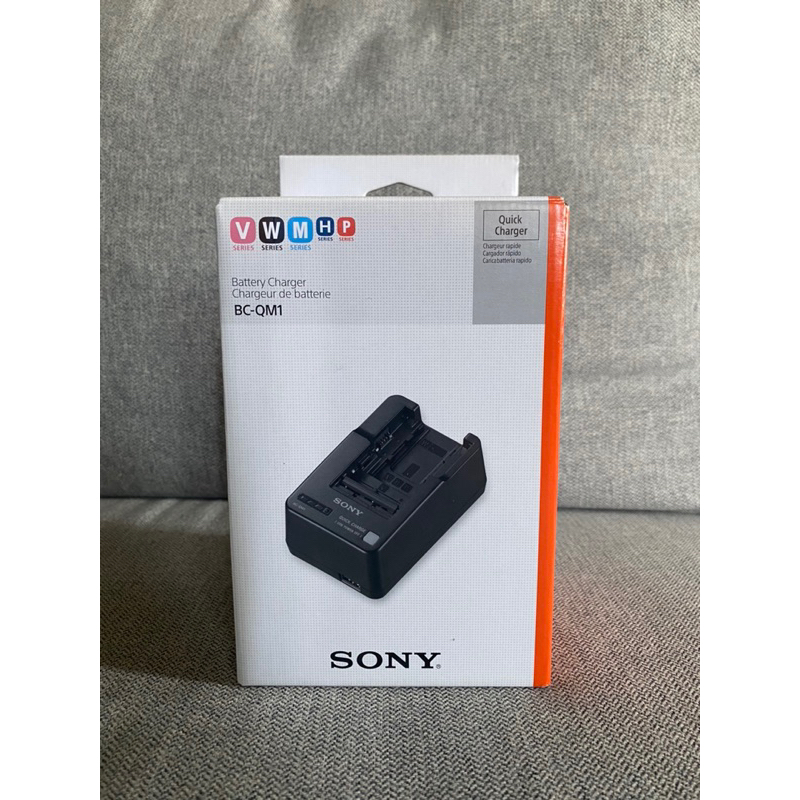 แท่นชาร์จแบตเตอรี่กล้อง Sony BC-QM1 แท้ศูนย์ไทย | Shopee Thailand