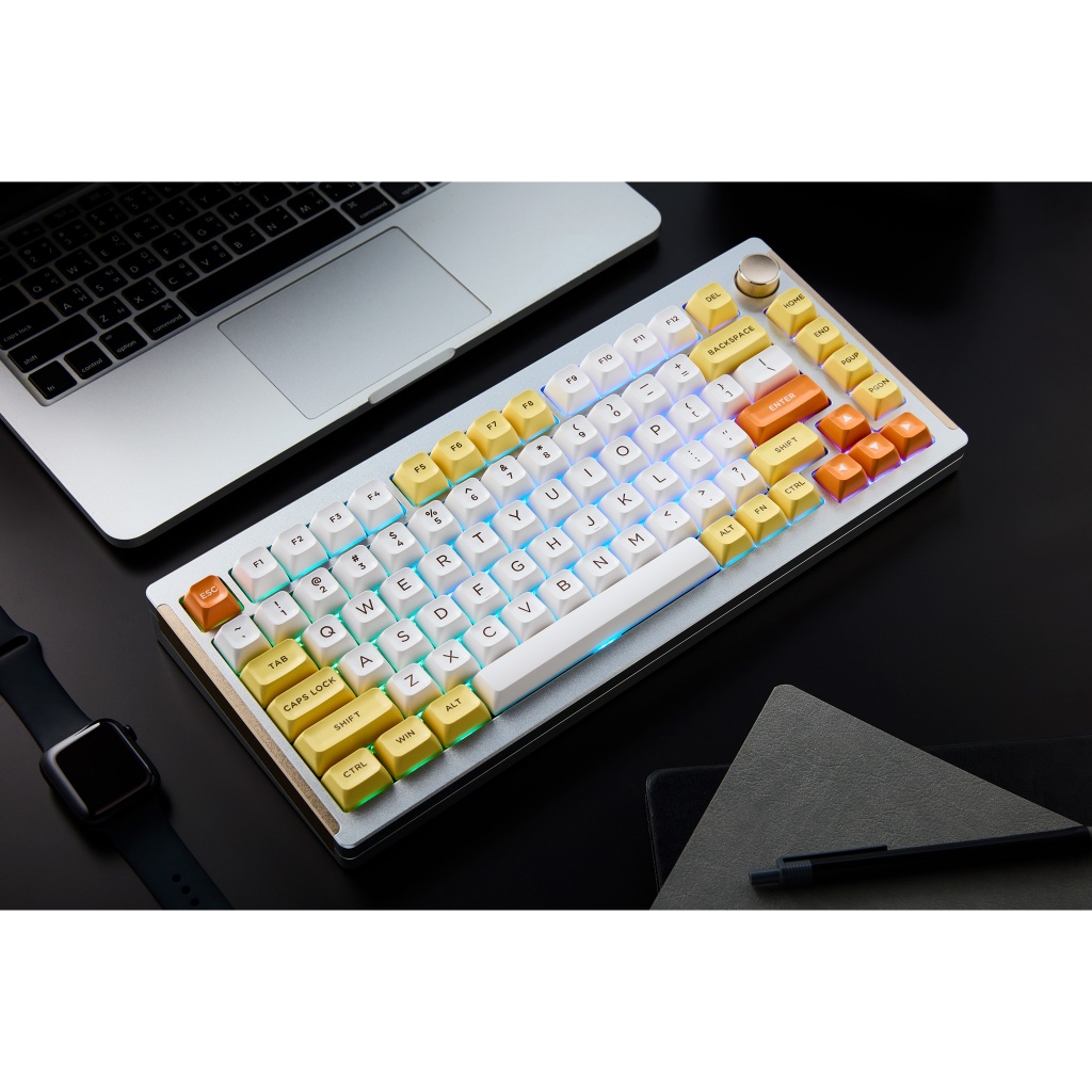 [โค้ดคุ้มลด 20%] MONKA 6075 PRO 3 MODE Aluminium Wireless Mechanical ...