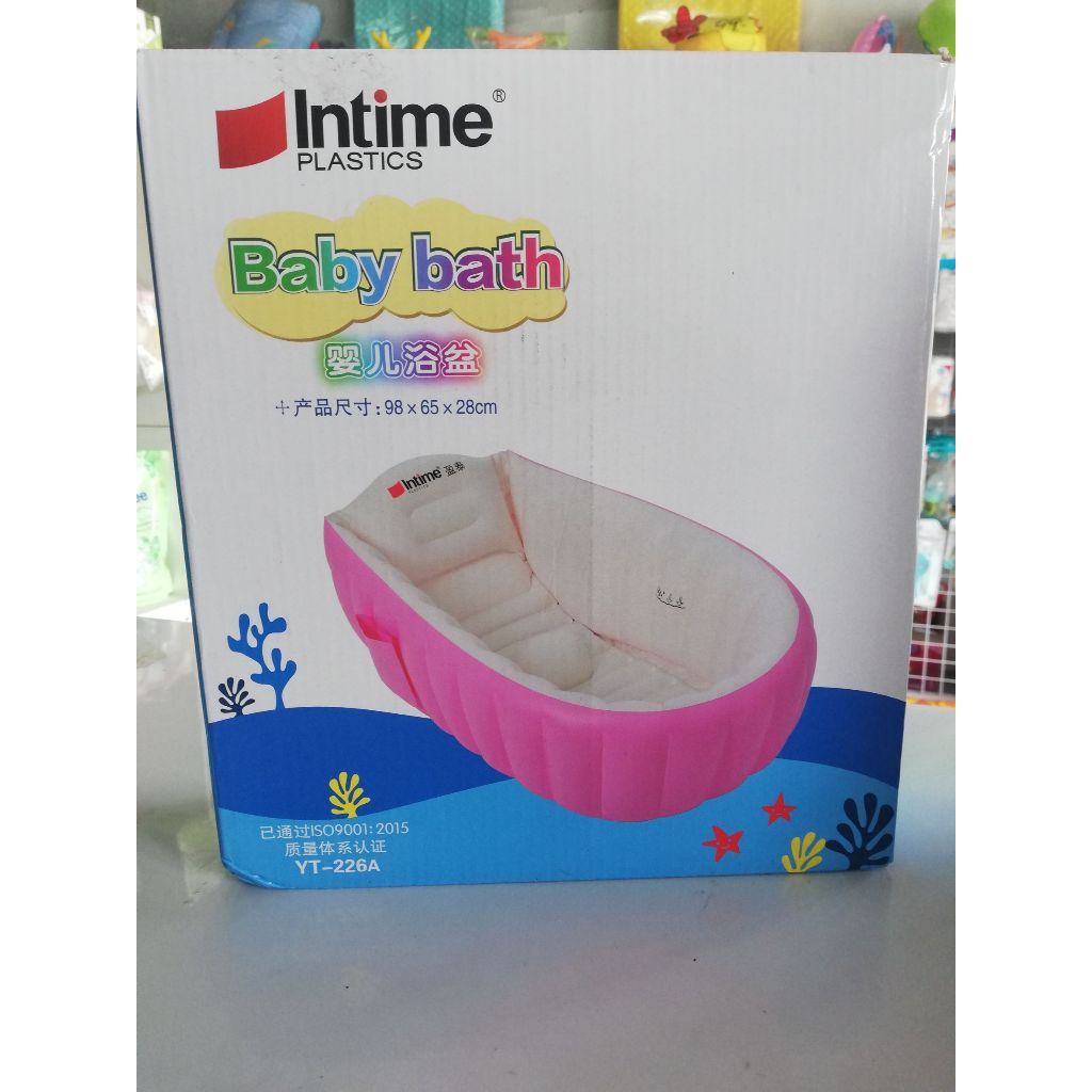 !!SALE!!Intime อ่างอาบน้ำ อ่างอาบน้ำเด็ก อ่างอาบน้ำเป่าลม ฟรี!เครื่อง ...