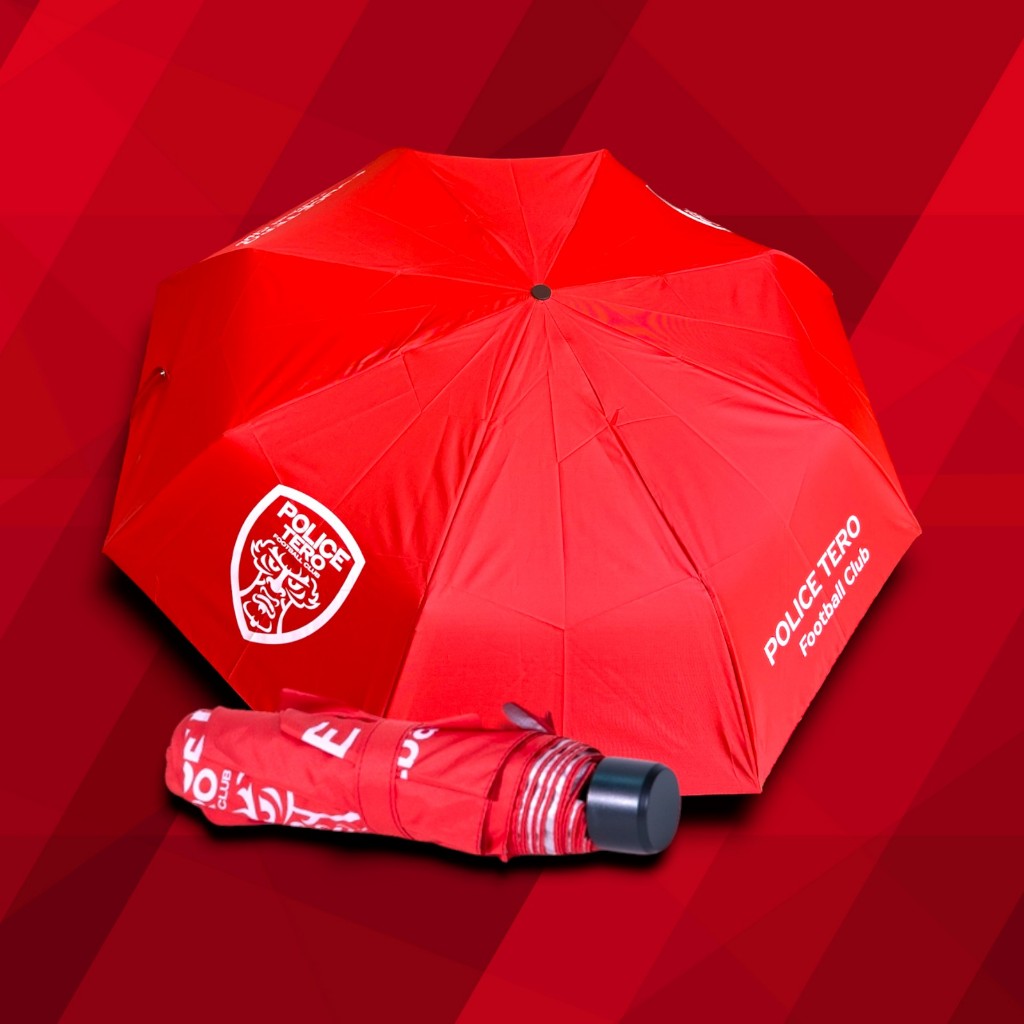 ร่มพับ 3 ตอน Police Tero FC | Shopee Thailand