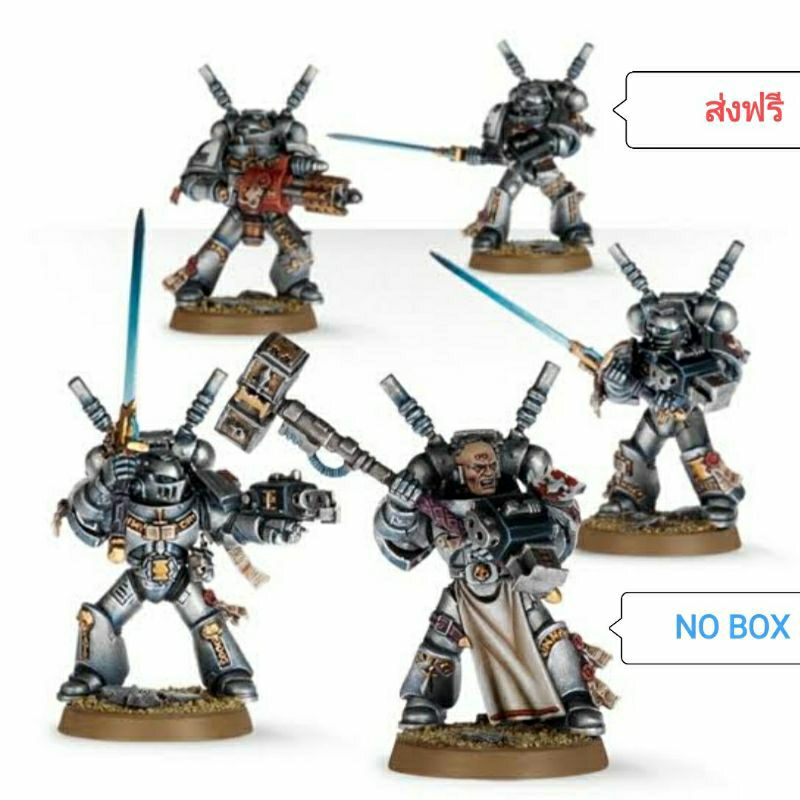 INTERCEPTOR SQUAD ×5 from COMBAT PATROL GREY KNIGHTS 40K WARHAMMER ...