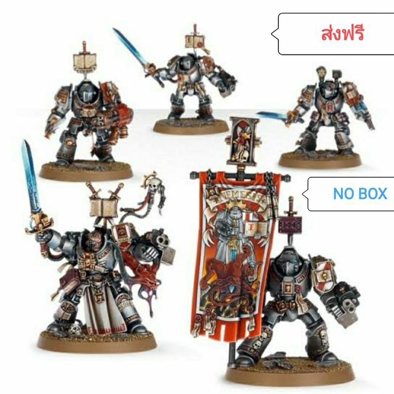 PALADIN TERMINATOR ×5 from COMBAT PATROL GREY KNIGHTS 40K WARHAMMER ...