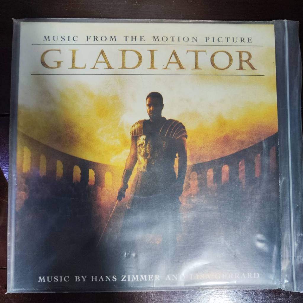 แผ่นเสียง Gladiator Soundtrack Limited Edition (45rpm 2LP) | Shopee ...