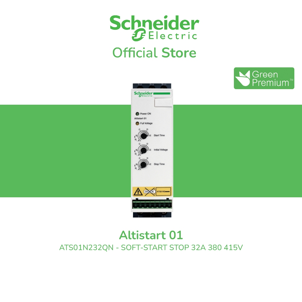 Schneider Electric soft starter for asynchronous motor, รุ่น Altistart ...