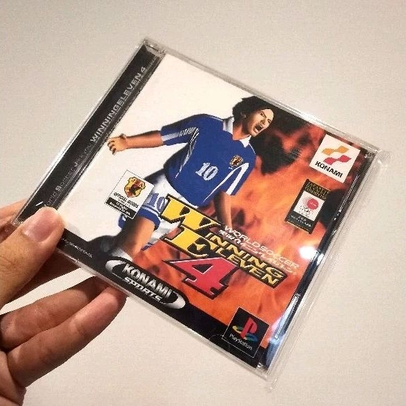 แผ่นแท้ Winning Eleven 4 ญี่ปุ่น มือสอง สภาพสะสม แผ่นเกม Ps 1 ในตำนาน ...