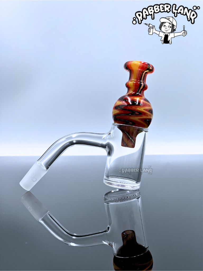 UV Bubble Glass Carb Cap For Quartz Banger 25mm คาร์ปแค๊บ ฝาปิด ควอตซ์ ...
