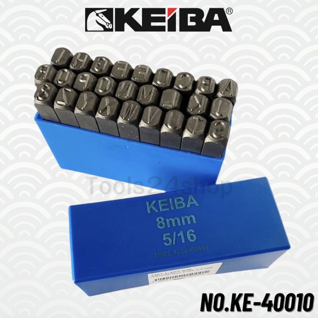 KEIBA เหล็กตอกอักษร A-Z ขนาด 2 - 10 mm. | Shopee Thailand