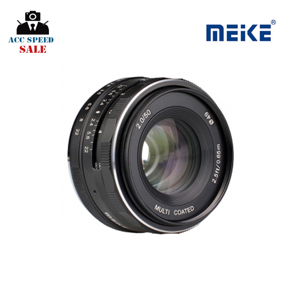 Meike Lens 35 mm. F1.7 เลนส์มือหมุนหน้าชัดหลังเบลอ สำหรับกล้องมิลเลอร์ ...