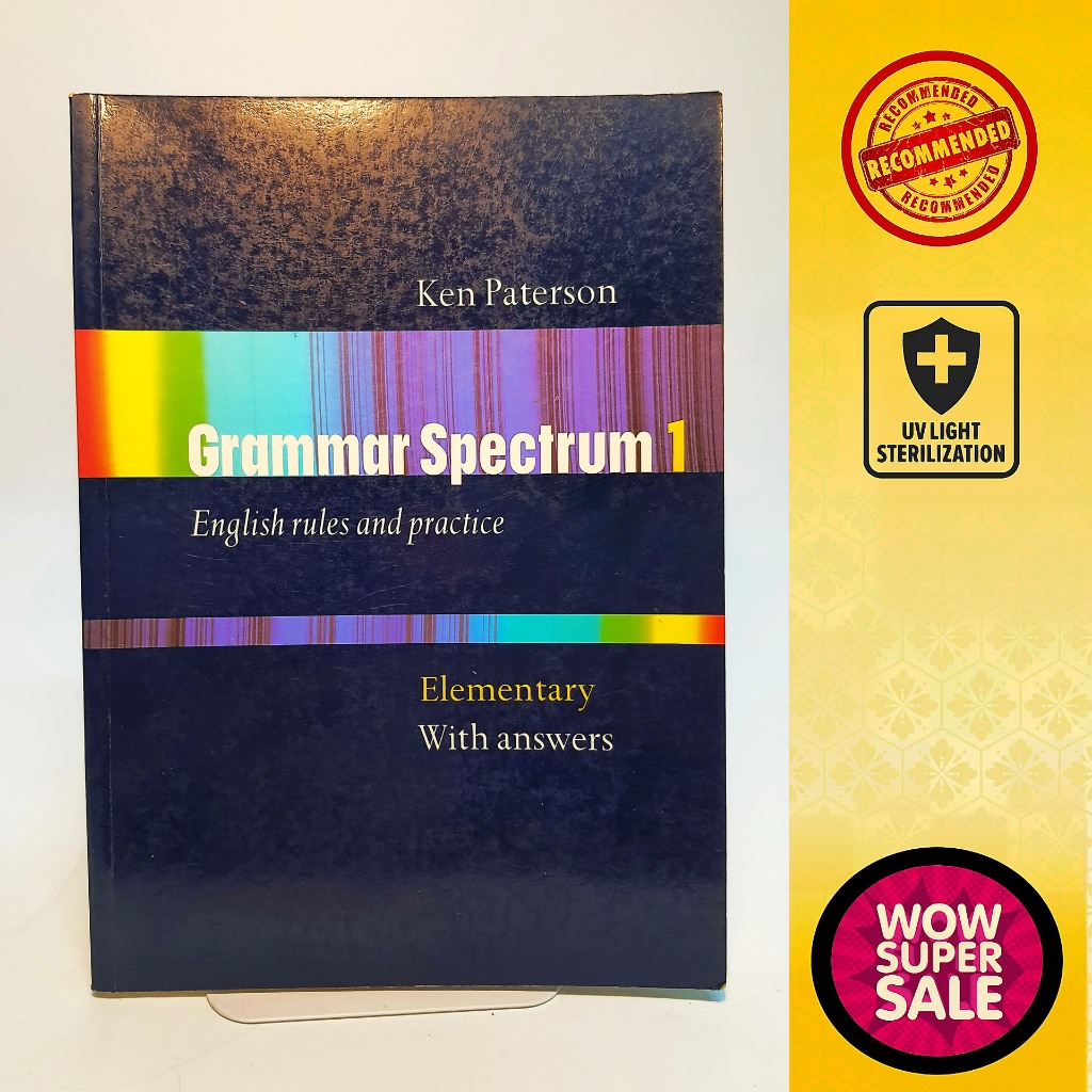 หนังสือแบบฝึกหัดแกรมม่าภาษาอังกฤษ Grammar Spectrum 3 แกรมม่าสเปคตรัม ...