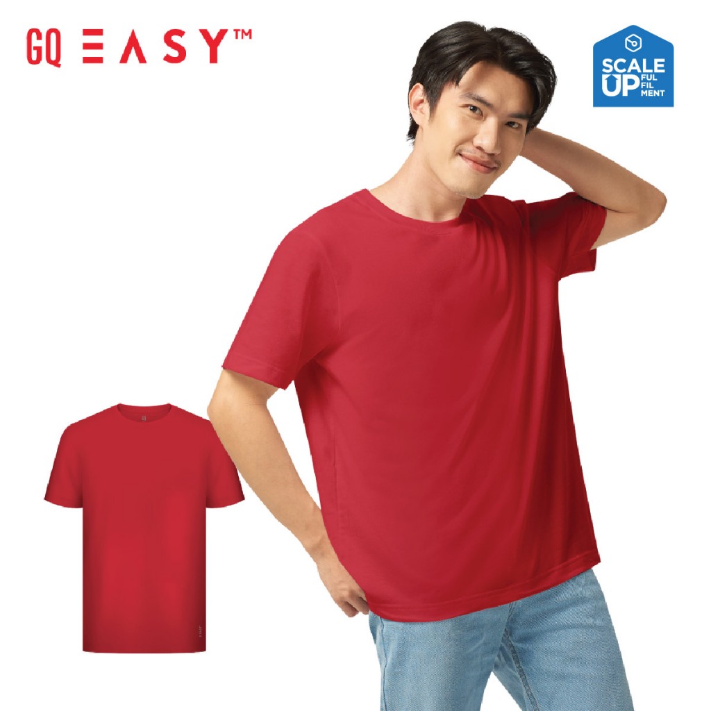 GQ Easy T-Shirt เสื้อจีคิว ดับกลิ่น New !! สีแดง ของแท้ 💯% | Shopee ...
