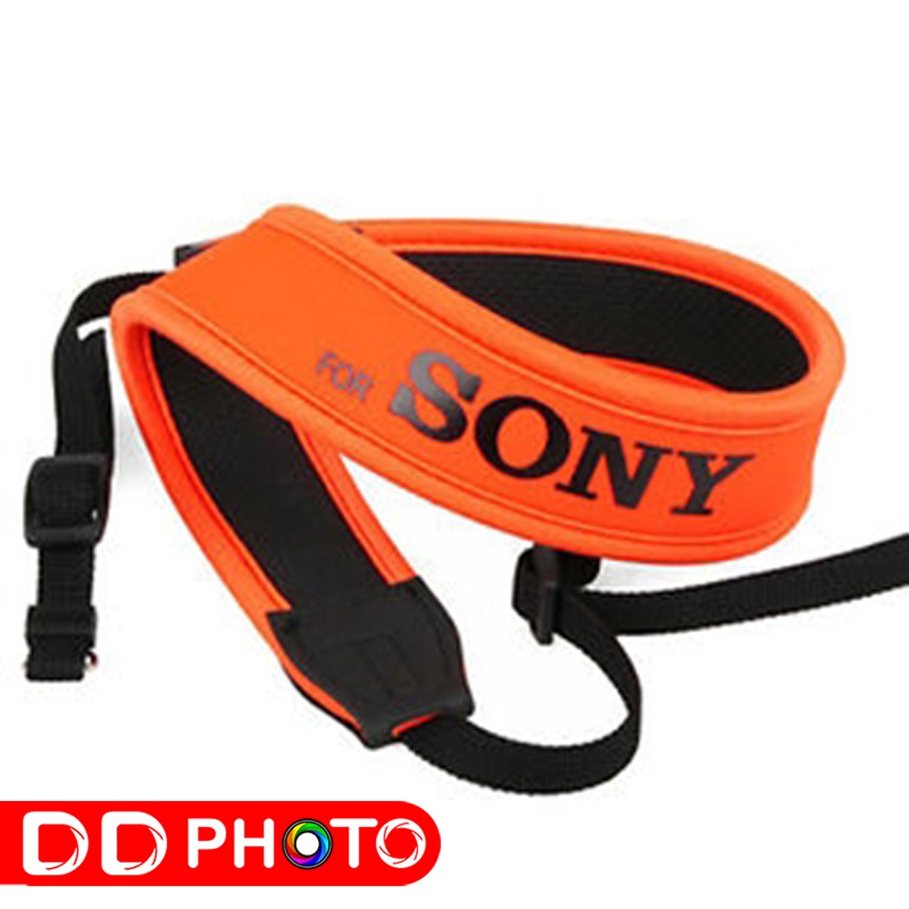 CAMERA NECK STRAP FOR SONY ORANGE (โลโก้ดำ) | Shopee Thailand