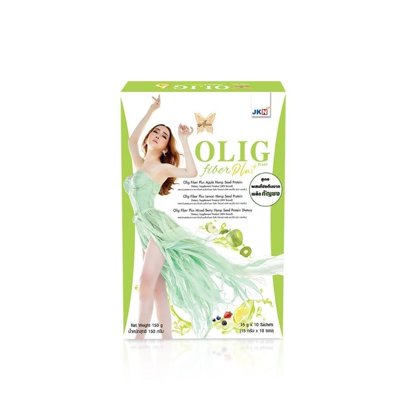 olig Plus Fiber โอลิกไฟเบอร์ olig Fiber ( 1 กล่อง 10 ซอง) โอลิกไฟเบอร์ ...