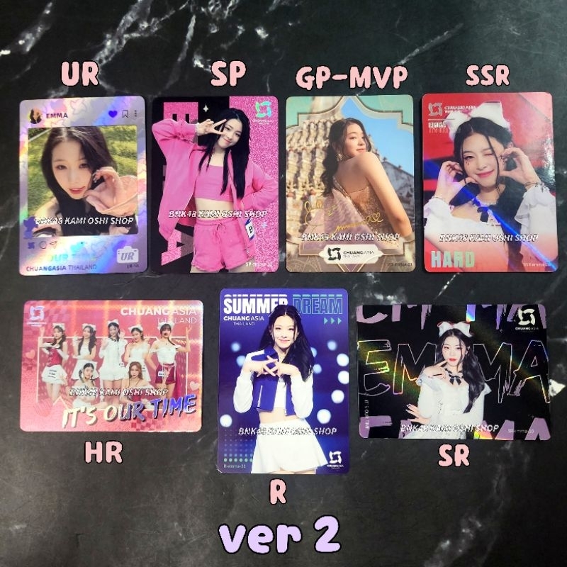 Emma การ์ด ver2 Chuang Asia Card เอ็มม่า Gen1es ( chuangasia Thailand ...